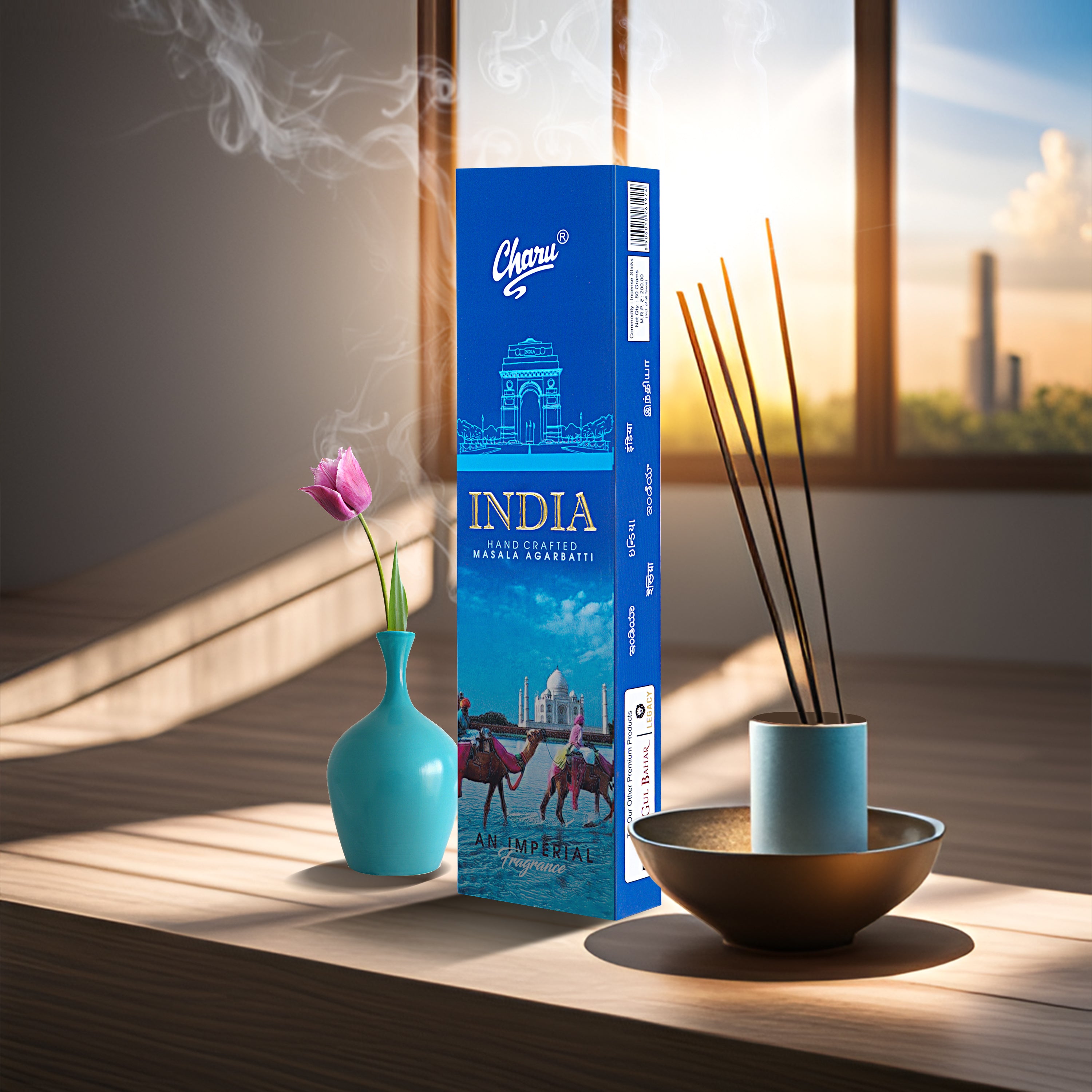 India Lifestyle Incense sticks - (Pack of 20 sticks) – Charu Perfumery ...